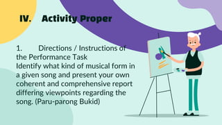 Integrative Performance Task No. 1, Quarter 3-ENGLISH and MAPEH (Music ...