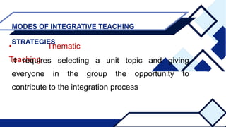 INTEGRATIVE TEACHING.powerpoint-presentation | PPTX