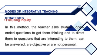 INTEGRATIVE TEACHING.powerpoint-presentation | PPTX