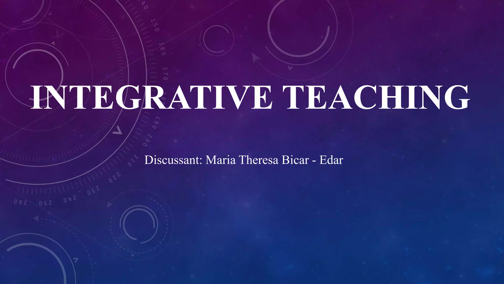Integrative teaching Strategies | PPTX