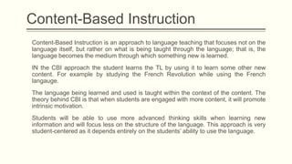 Integrative teaching techniques rex | PPTX