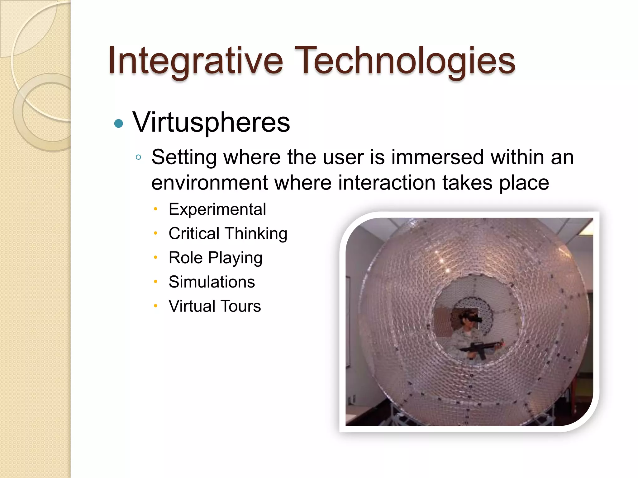 Integrative technologies | PPTX | Social Networking | Internet