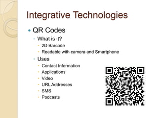 Integrative technologies | PPTX