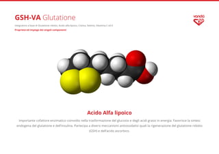 Integratore di glutatione. GSH-Va Glutatione | PDF | Chemistry | Science