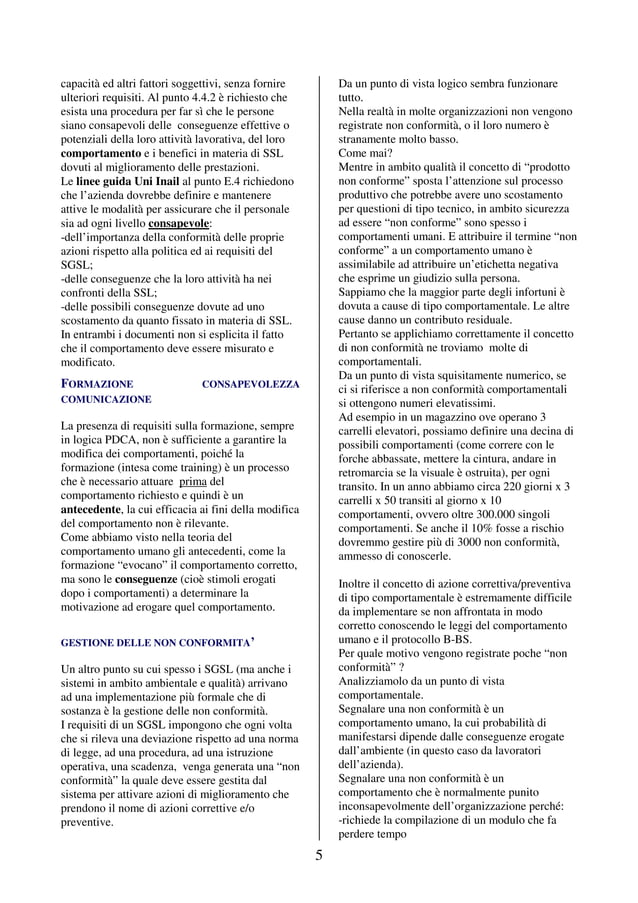 L’integrazione necessaria tra SGSL e B-BS | PDF