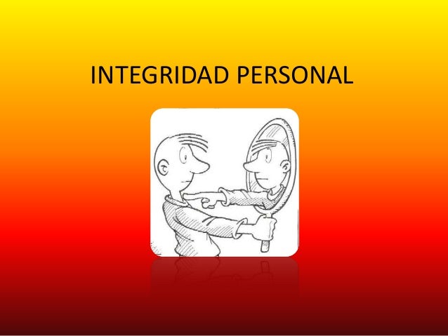 Integridad personal