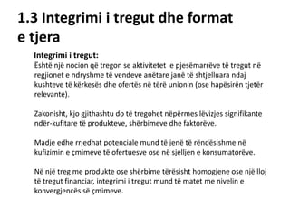 Integrimet Ekonomike Evropiane | PPTX