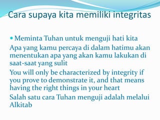 Integritas | PPTX