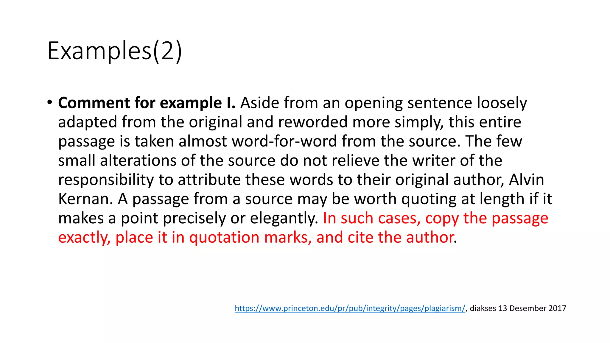 Integritas akademik | PPTX