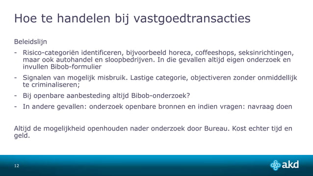 Externe integriteit: Wet Bibob | PPT