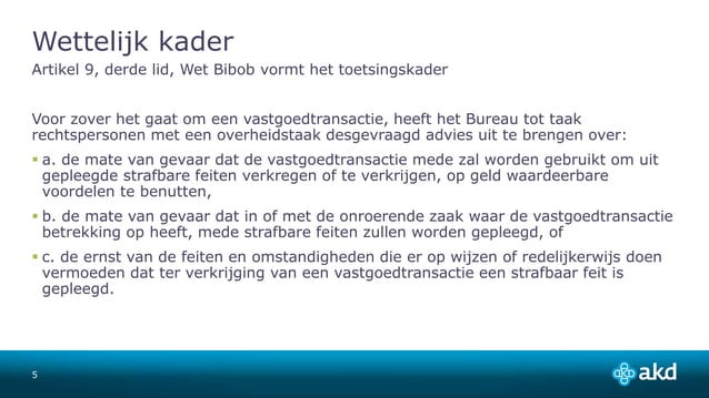Externe integriteit: Wet Bibob | PPT