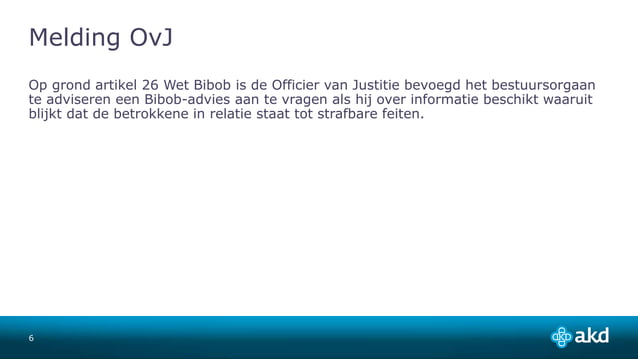 Externe integriteit: Wet Bibob | PPT