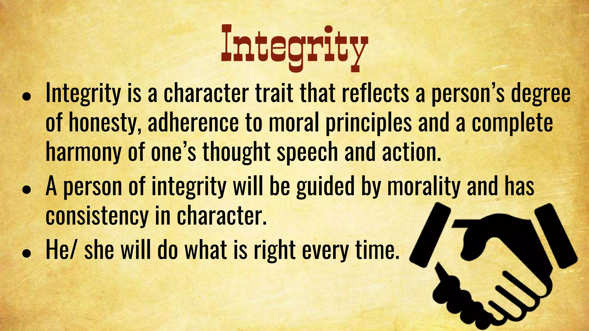 Integrity | PPTX