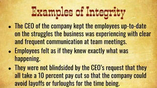 Integrity | PPTX