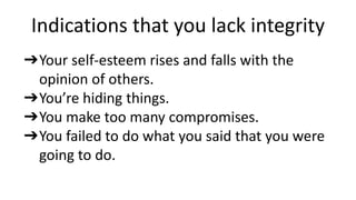 INTEGRITY | PPTX