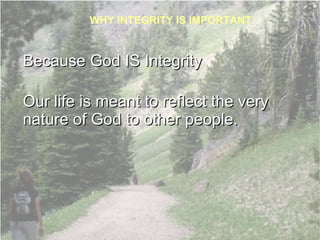 Integrity in Relationship | ODP