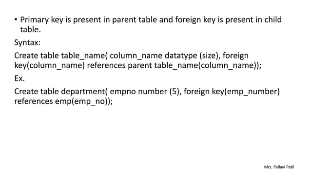 Integrity Constraints In Database Management Systempptx Databases Computer Software And