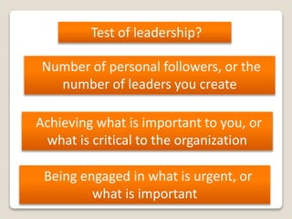 Integrity in leadership | PPT