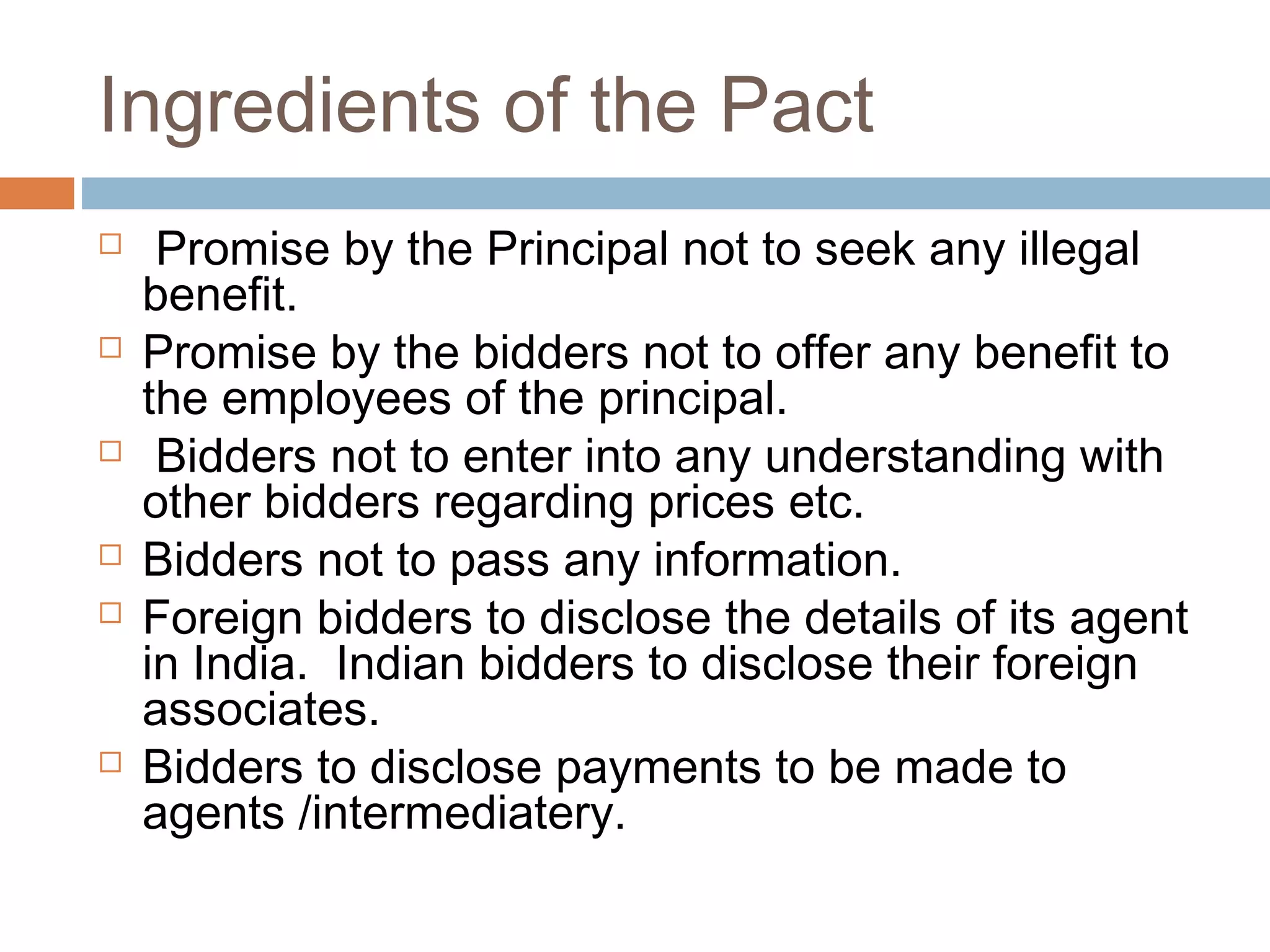 Integrity pact | PPT