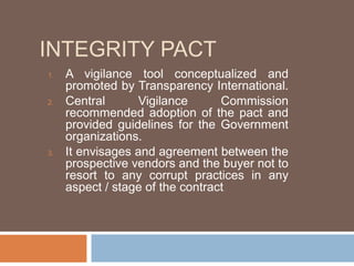 Integrity pact | PPT