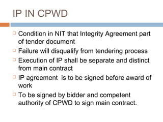 Integrity pact | PPT