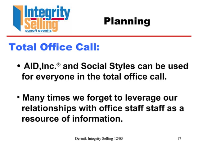 Integrity selling | PPT | Sales | Business