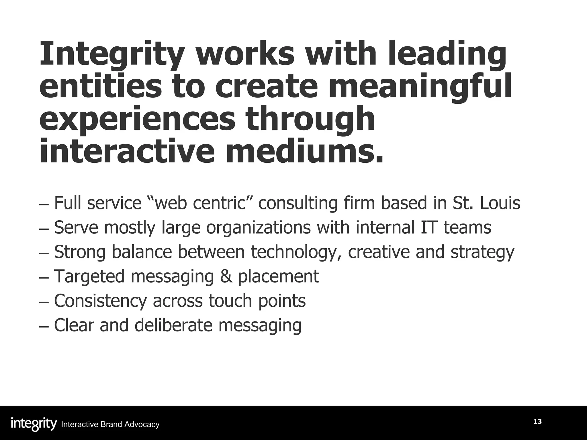 Integrity social media_2010 | PDF