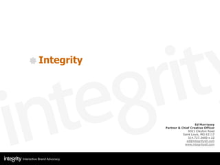 Integrity social media_2010 | PDF