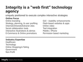 Integrity social media_2010 | PDF
