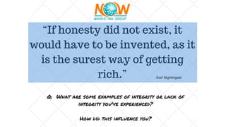 Integrity training | PPT