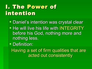 Integrity where do you stand | PPT | Christianity | Religion & Spirituality