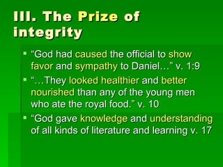 Integrity where do you stand | PPT