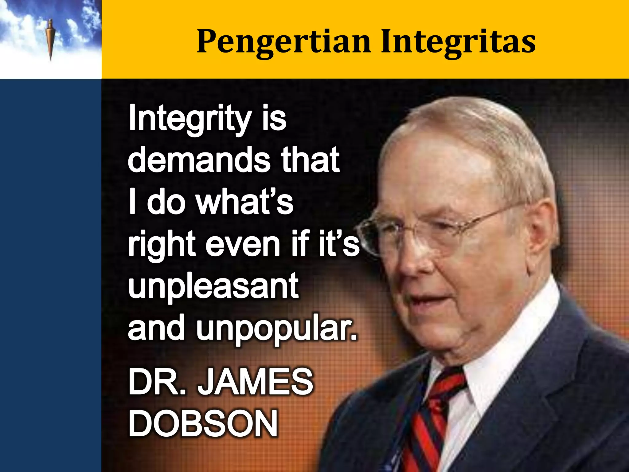 Integritas dalam Pekerjaan | PPTX