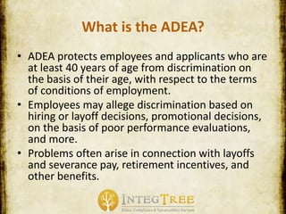 Age Discrimination in Employment Act | PPT