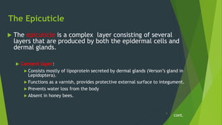 Integument and its role in pest management.final | PPT