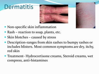 Integumentary disorders | PPTX