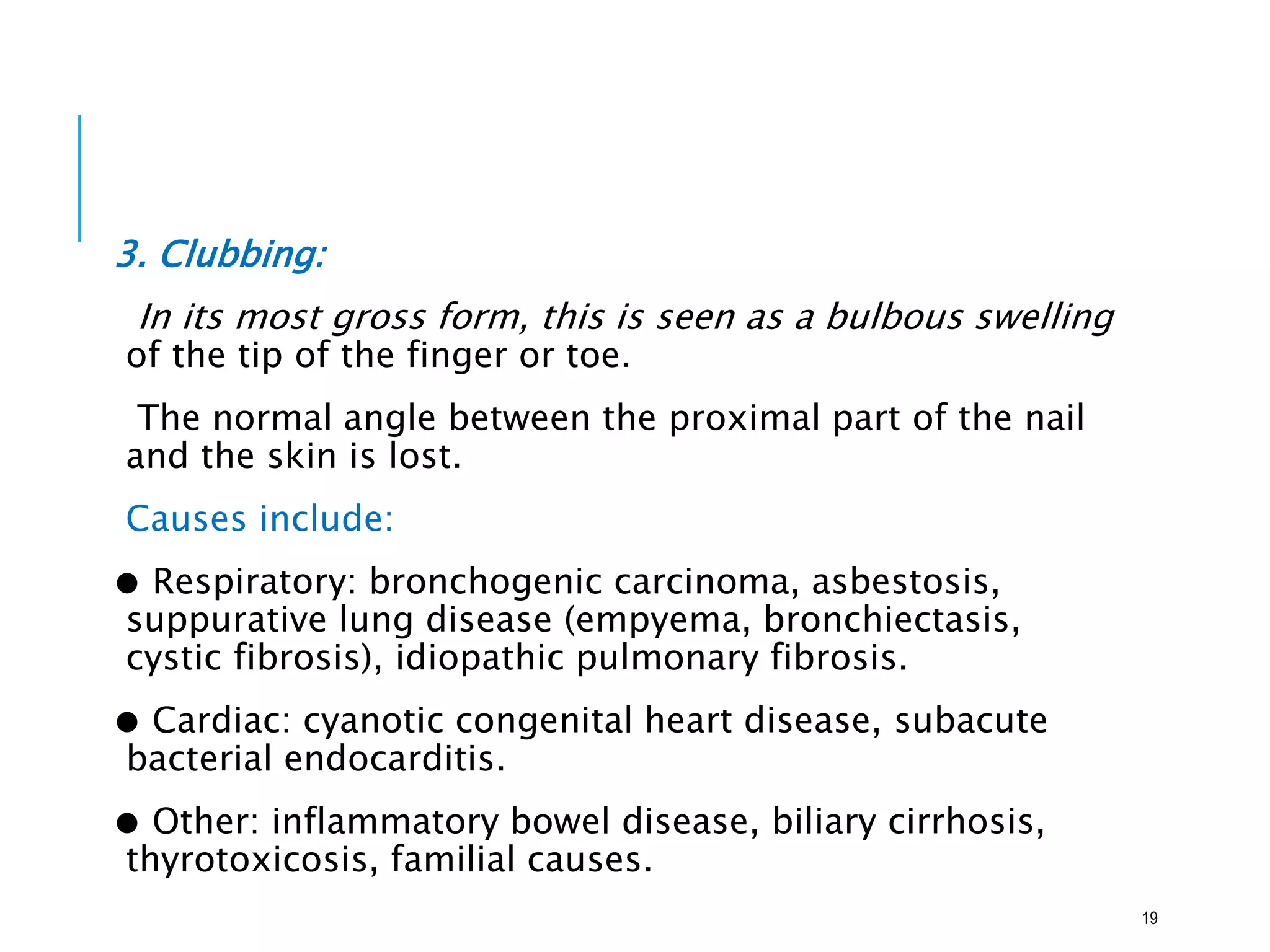 Integumentary system examination | PPTX
