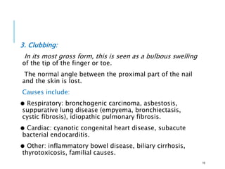Integumentary system examination | PPTX