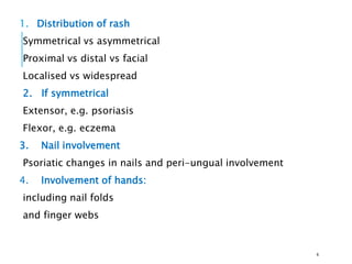 Integumentary system examination | PPTX