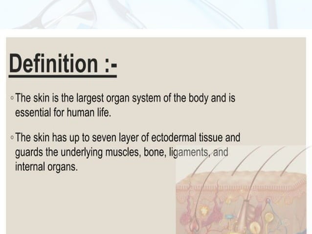 Integumentary system ppt slides ADULT HEALTH NURSING | PPTX