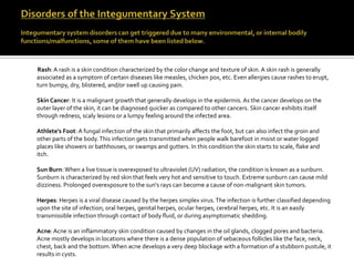 Integumentary system presen.03 | Skin and Dermatology | Diseases and ...