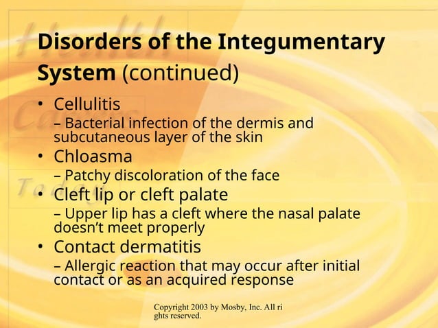 Nursing Integumentary System & Disorders.ppt