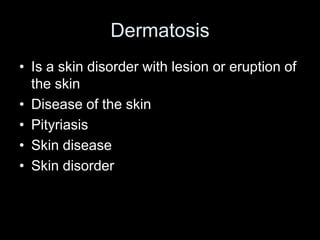 Integumentary system final | PPTX | Skin and Dermatology | Diseases and ...