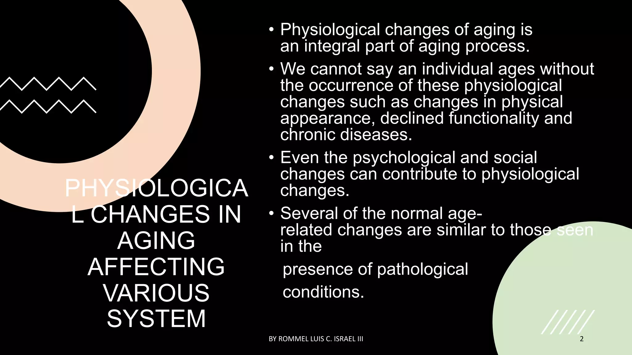 INTEGUMENTARY SYSTEM Physiological Changes in Older Adults | PPTX