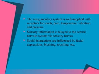 Integumentary system ppt. | PPT