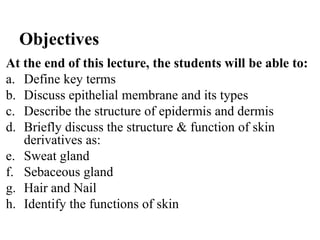 Integumentary System (unit VII).pptx