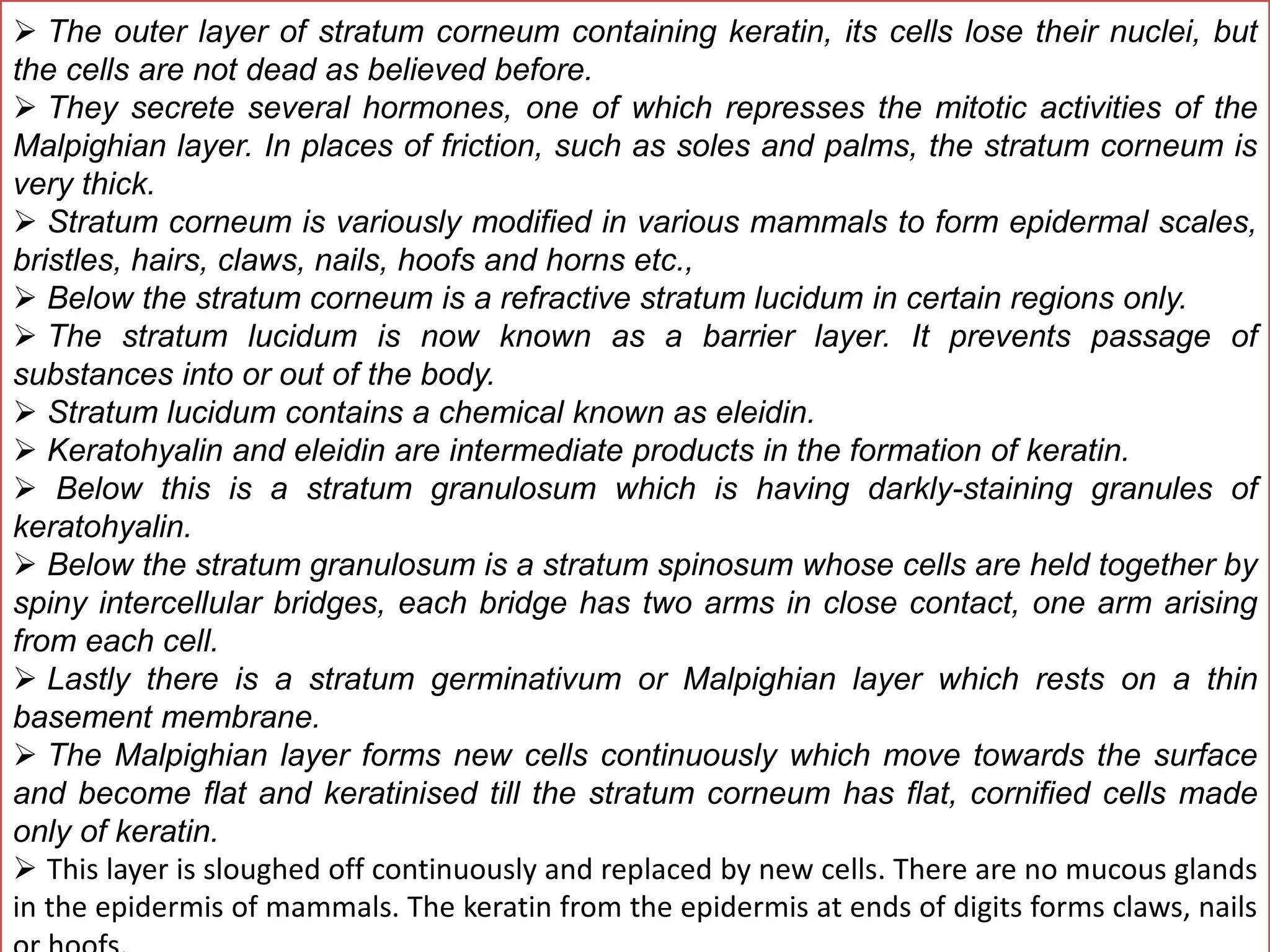 Integument of vertebrates | PPTX