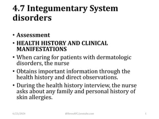 medical Integumentry system disorder.pptx
