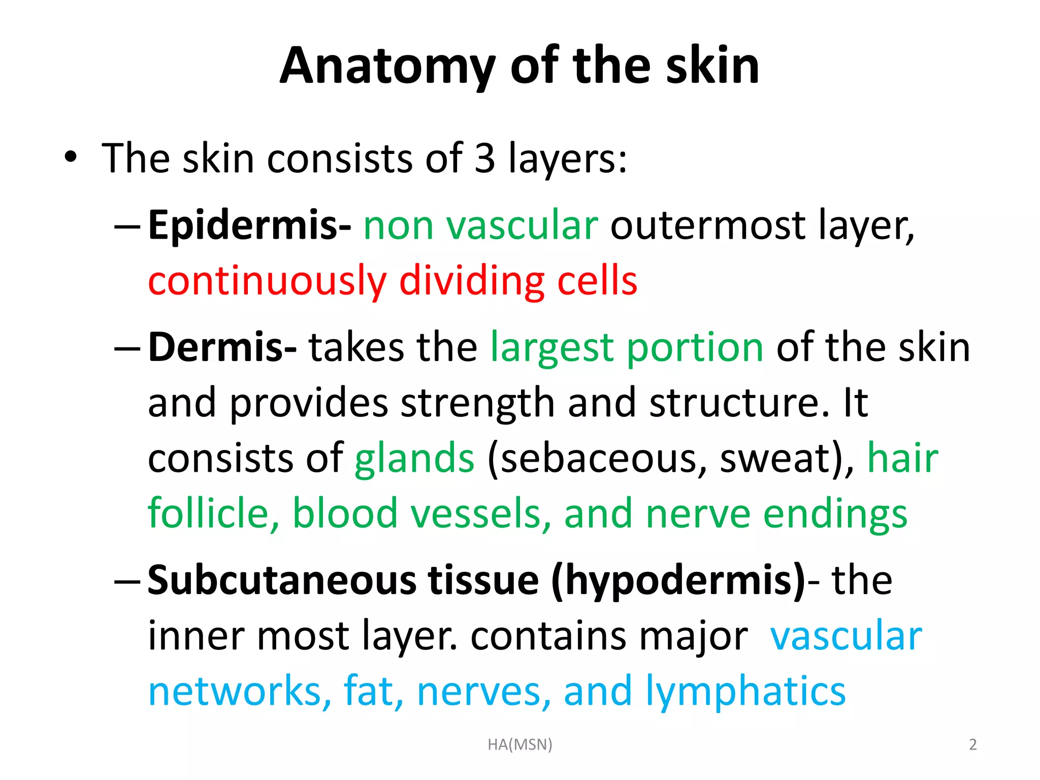 Integumentary Disorders Presentation.ppt