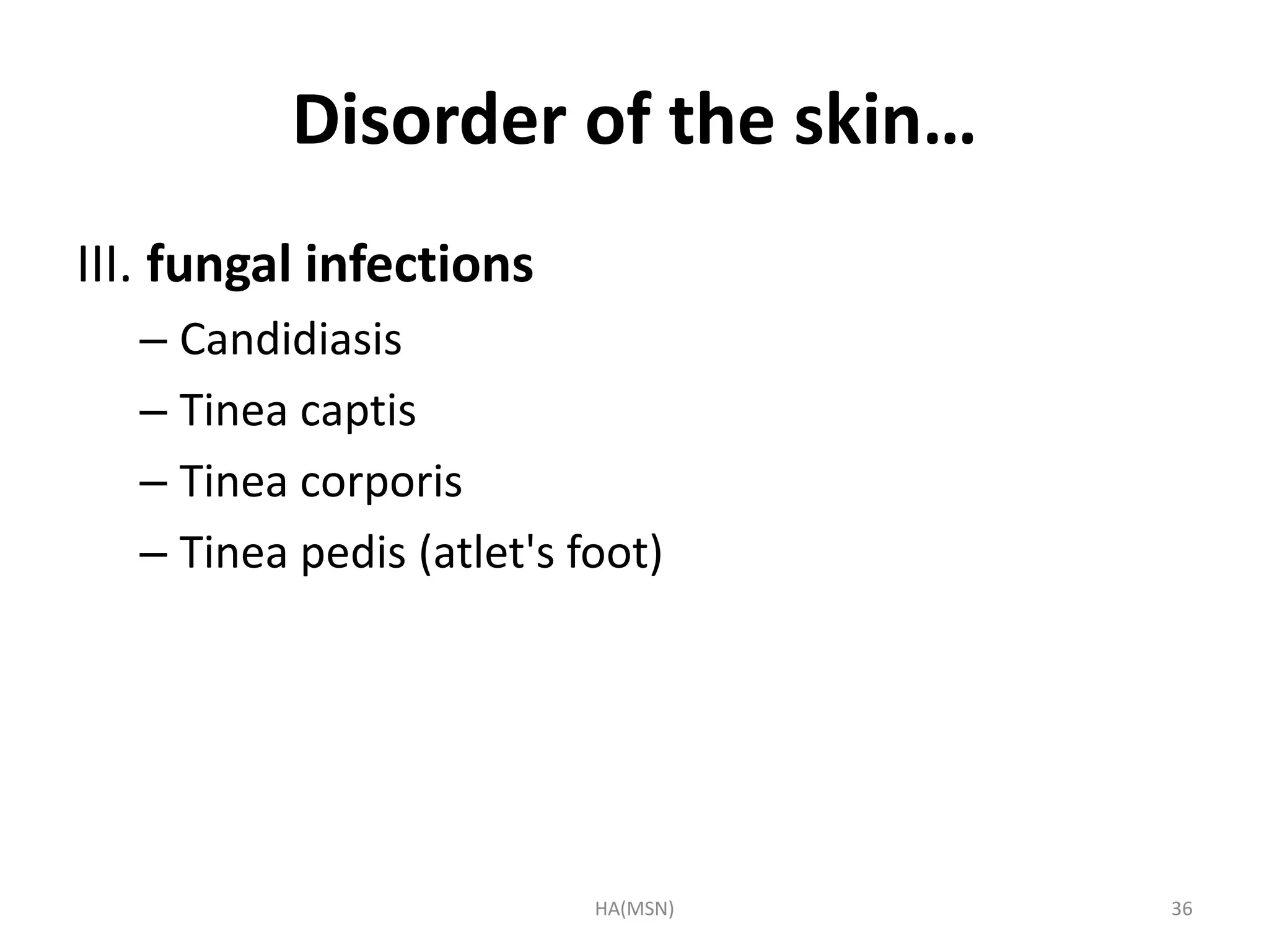 Integumentary Disorders Presentation.ppt